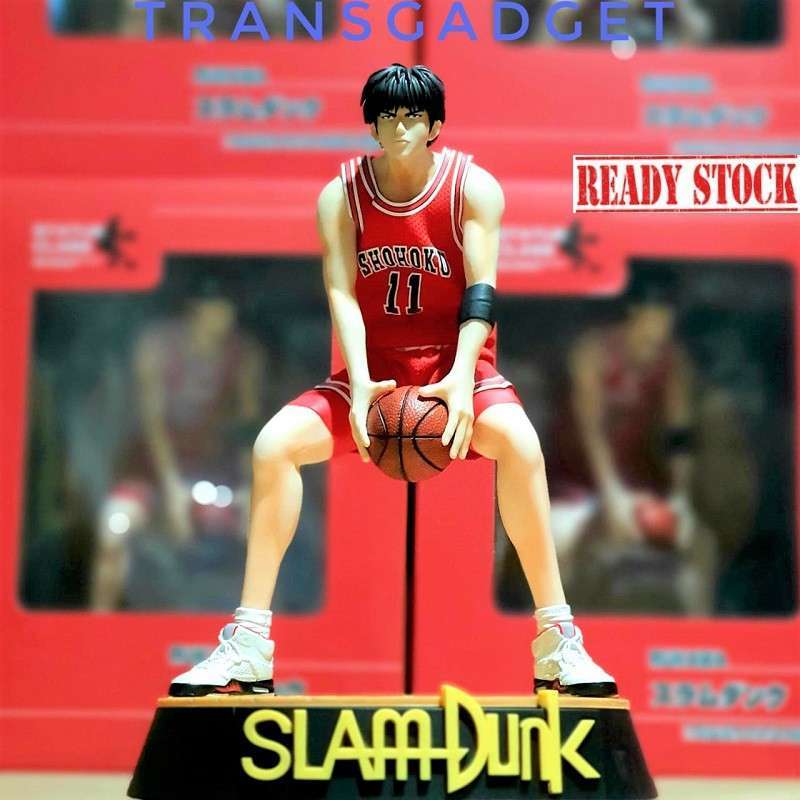 Jual Dasin Model Slam Dunk - Rukawa Kaede Shohoku PVC Statue SlamDunk ...