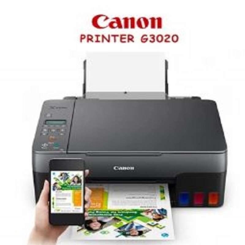 Jual Printer Canon Pixma G3020 Print Copy Scan dan Wifi - Hitam di ...