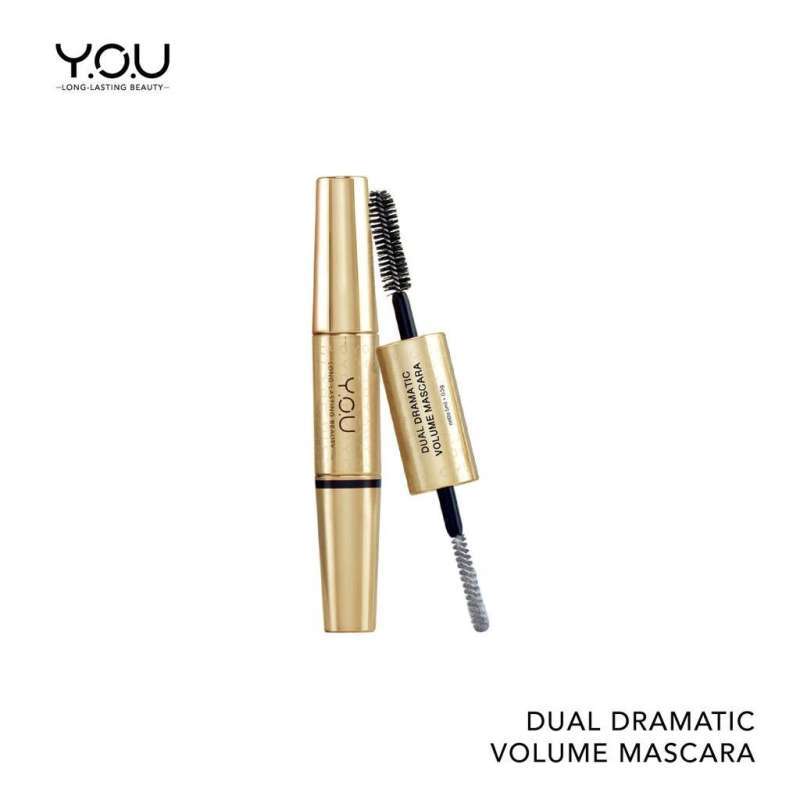 Jual Official Distributor You The Gold One Dual Dramatic Volume Mascara ...