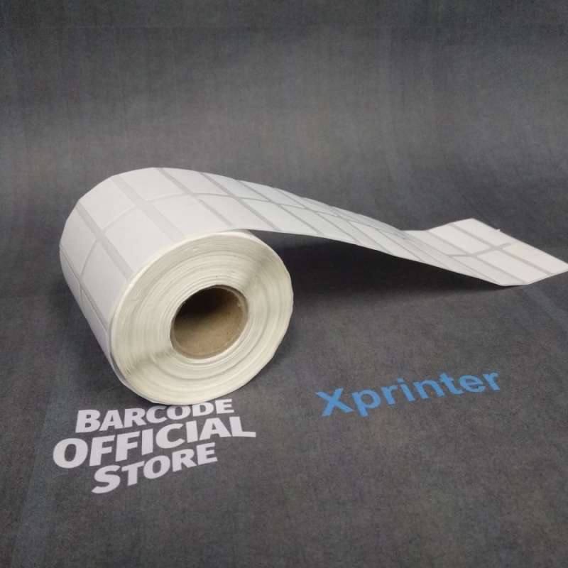 Jual Stiker Kertas Label Barcode Thermal Ukuran 33x15mm - 33 X 15 Mm ...
