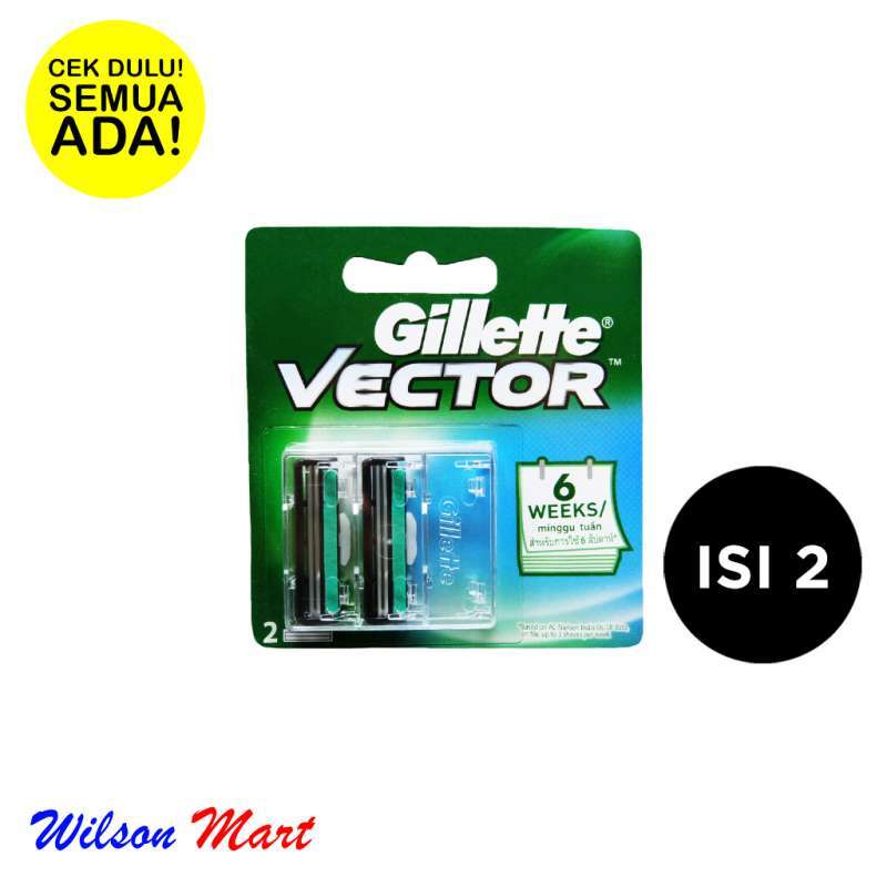 Jual Gillette Vector Isi 2 Termurah - Harga Grosir Terupdate Hari Ini ...