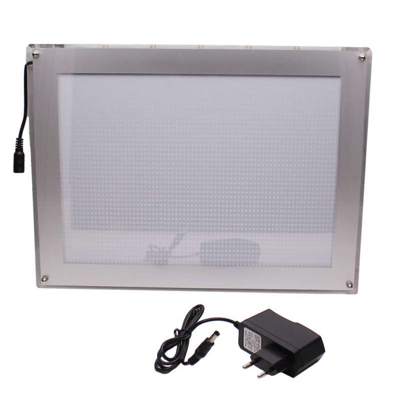 Jual A4 Drawing Tracing Copy Board Led Thin Light Pad Box Art Tattoo ...