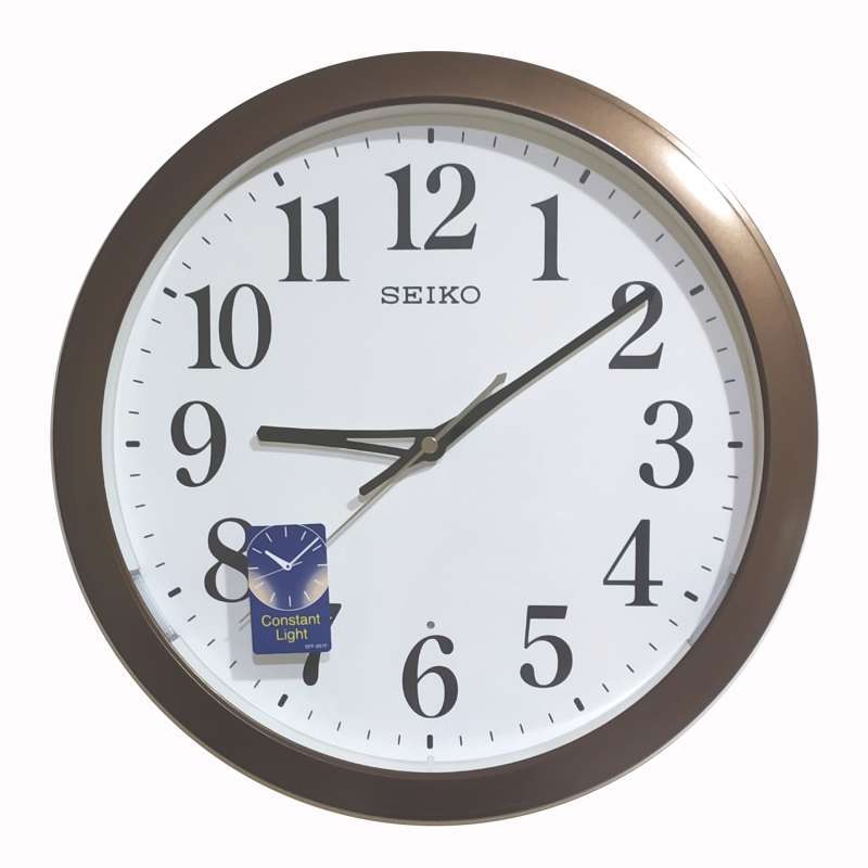 Promo Jam Dinding SEIKO QXA-776B Original Auto Light On When Dark [33 ...