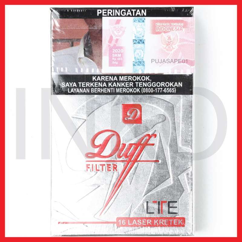 Jual Rokok Filter Duff Lite 16 Batang Enak Di Seller Inko - Curug ...