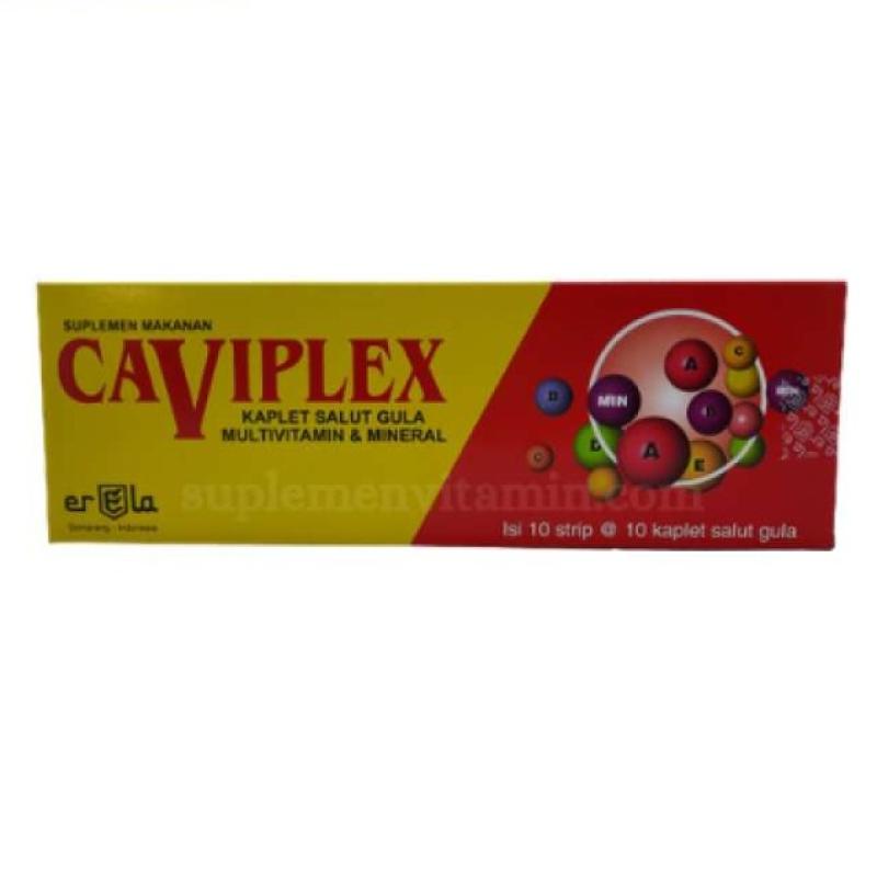 Jual Caviplex Kaplet Multivitamin Dan Mineral di Seller Apotek Sehat ...