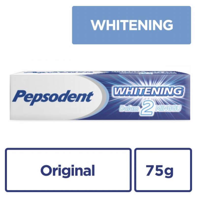 Jual Pepsodent Tooth Paste Whitening 75 Gr di Seller Hypermart ...