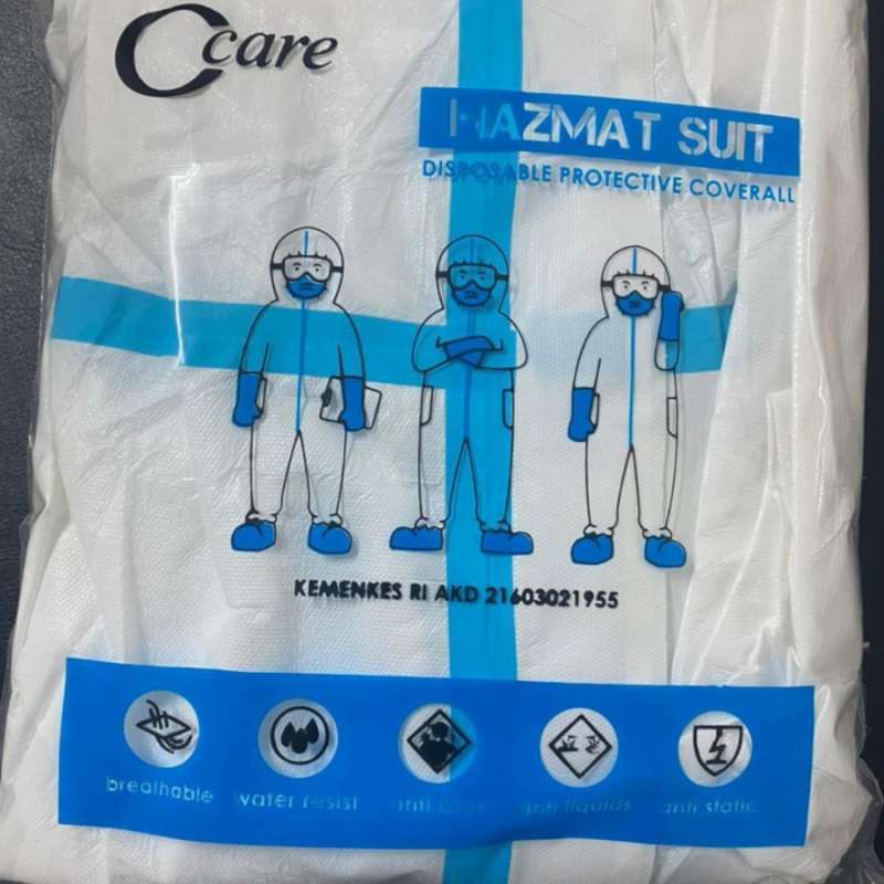 Promo BAJU APD HAZMAT C CARE Diskon 13% di Seller Medical Pro ...