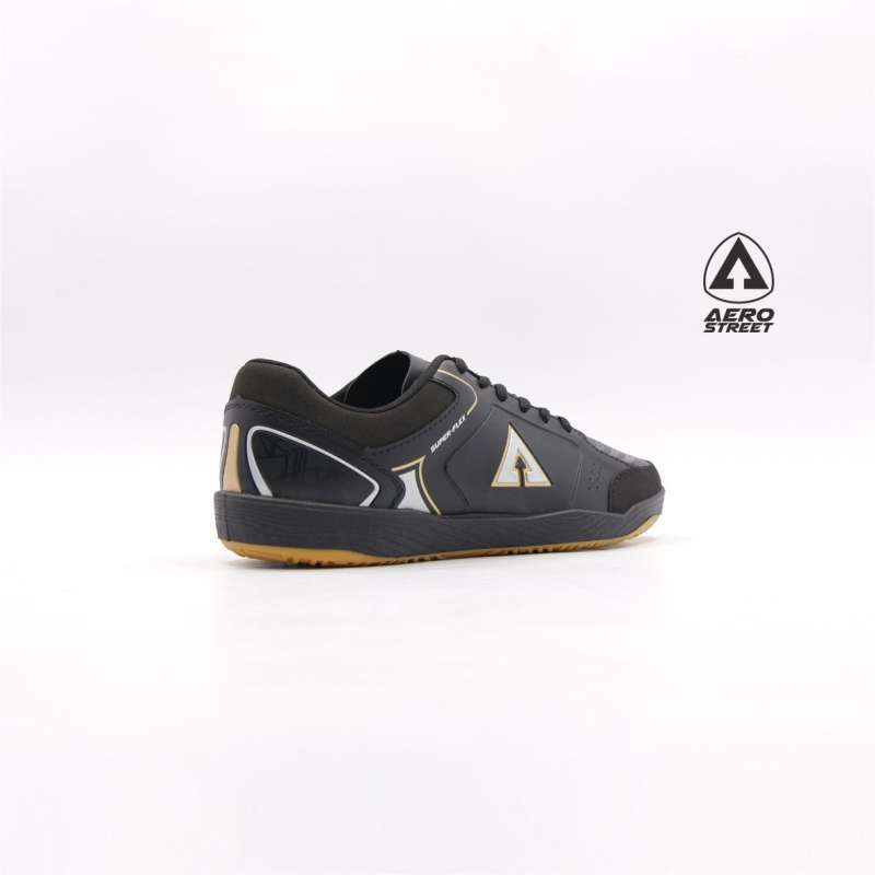 Jual Aerostreet 39-42 Mars Hitam Emas - Sepatu Sneakers Casual Sport ...