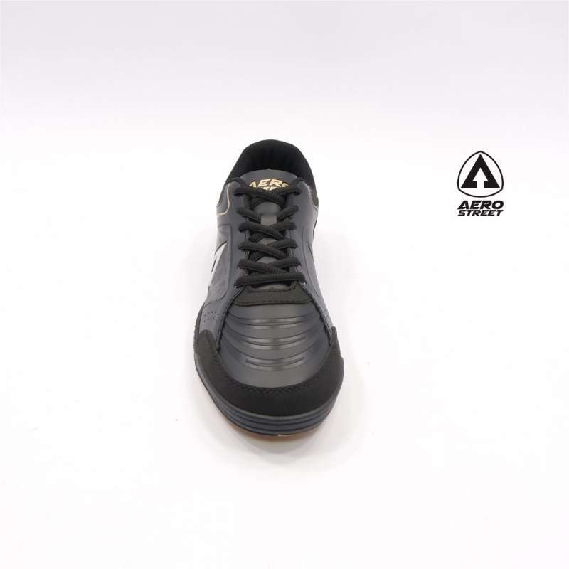 Jual Aerostreet 39-42 Mars Hitam Emas - Sepatu Sneakers Casual Sport ...