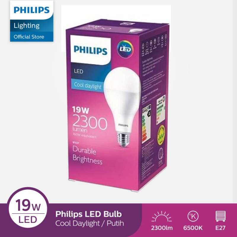 Jual Philips Ledbulb 19-160w E27 6500k 230v Putih Di Seller Philips ...