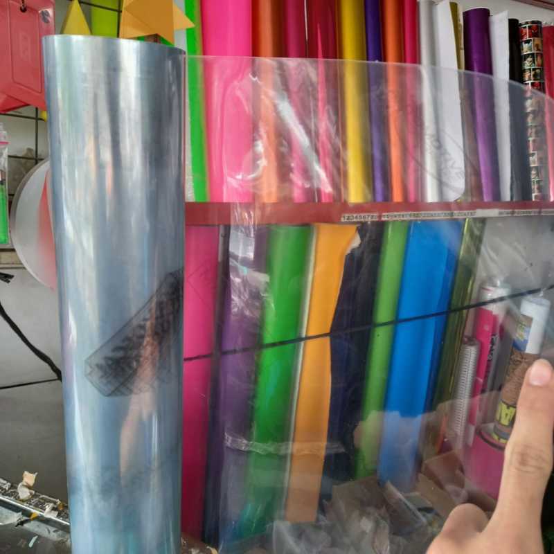 Jual Bahan Sticker skotlet TRANSPARAN glosy - PUTIH di Seller RIZAL ...