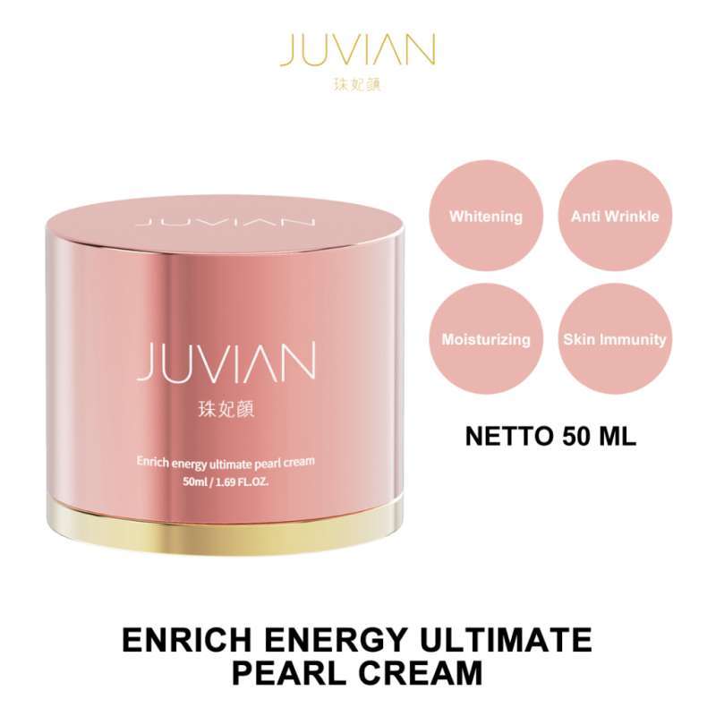 Jual JUVIAN ENRICH ENERGY ULTIMATE PEARL CREAM di Seller QR STORE ...