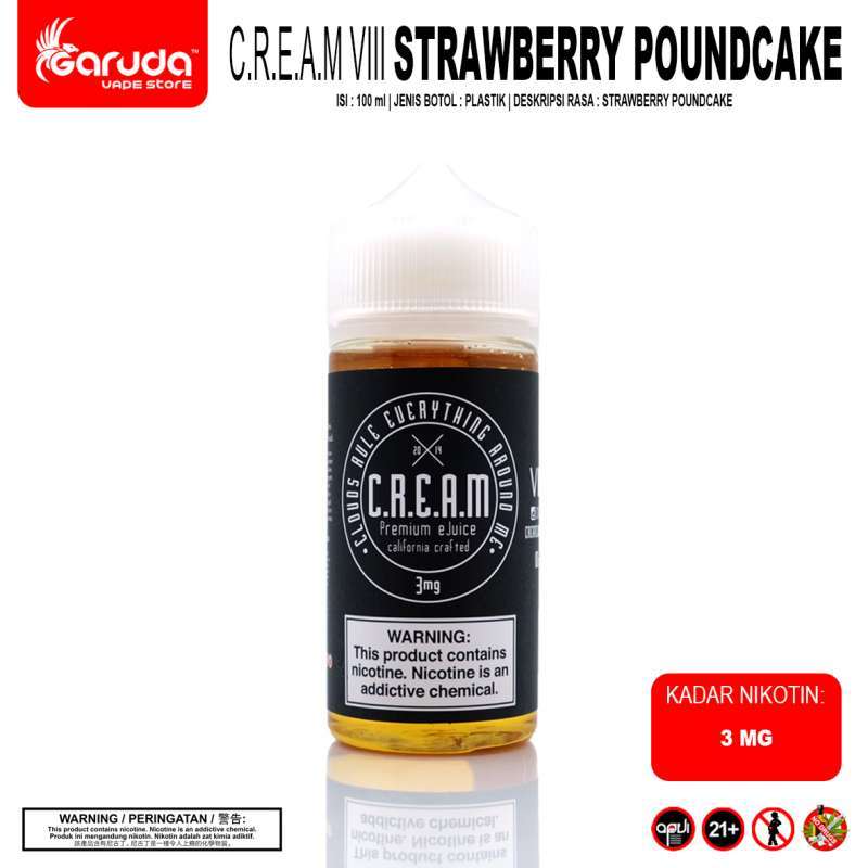 Jual Liquid Cream Series Ejm 3mg 100ml Bercukai Viii Di Seller Garuda ...