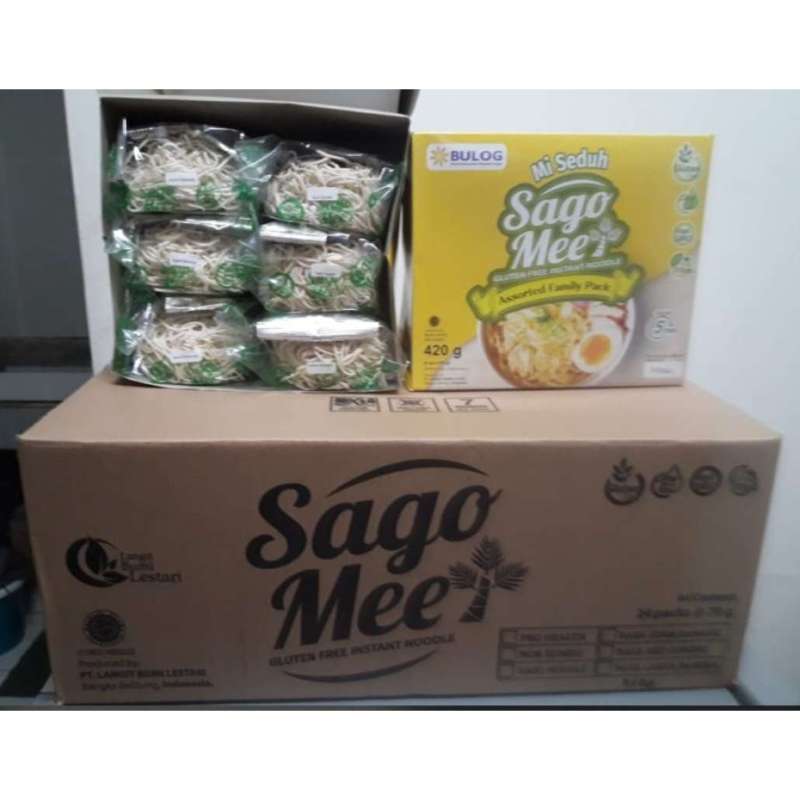Jual SagoMee Sago Mee Mie Instan Noodle Sagu Rumbia Assorted Family ...