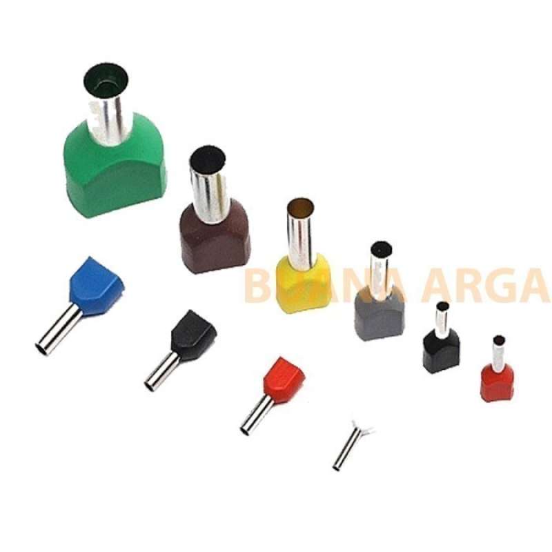 Jual Ferrules 16 mm Twin End Insulated TE 1614 Ivory Skun Kabel di ...