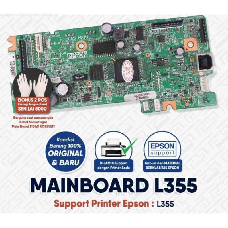 Promo Epson Mainboard Original Printer Epson L365 Diskon 4% Di Seller ...
