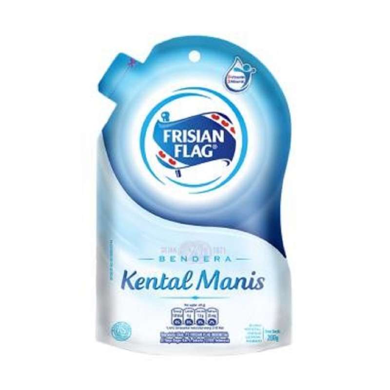 Jual FRISIAN FLAG Vanilla 200g Susu Kental Manis Kemasan Kantong 200 Gr ...
