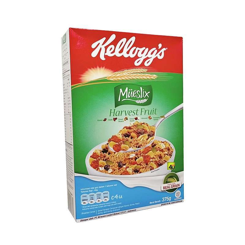 Jual Kellogg's Mueslix HARVEST FRUIT - BOX Ukuran Sedang di Seller ...
