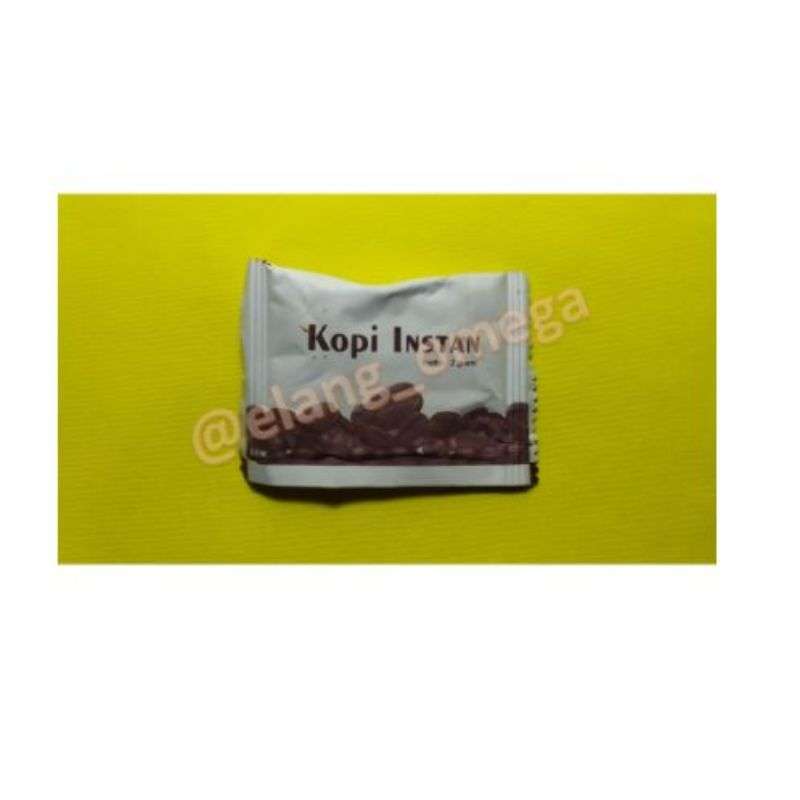 Jual Elang Omega kopi instan sachet nett 2gr, 1 pack isi 250 pcs di ...