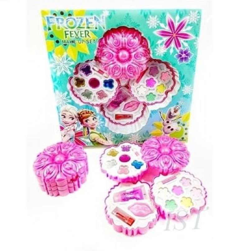 Promo Make Up Frozen Fever 3 susun Bentuk Bunga Diskon 14% di Seller ...