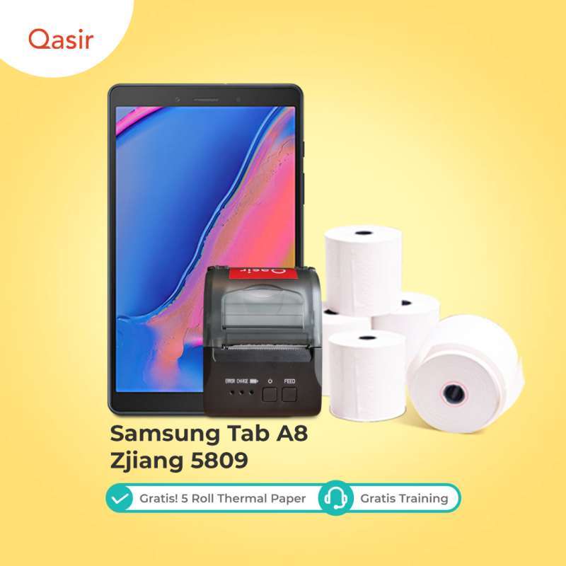 Jual Mesin Kasir Tablet + Printer bluetooth/Tab A8/ Printer Thermal ...