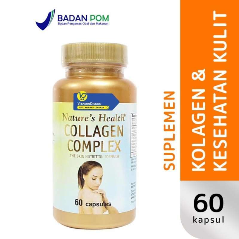 Jual NATURES HEALTH COLLAGEN COMPLEX - 60 CAPS di Seller times mart ...