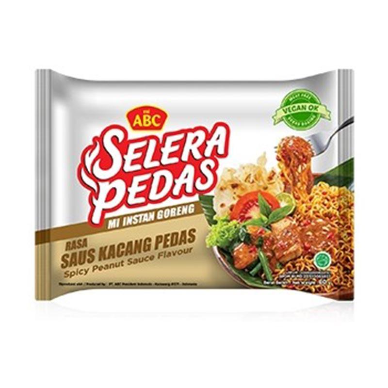 Jual Mie Abc Selera Pedas Rasa Saus Kacang Pedas [80 G] Di Seller Mie ...