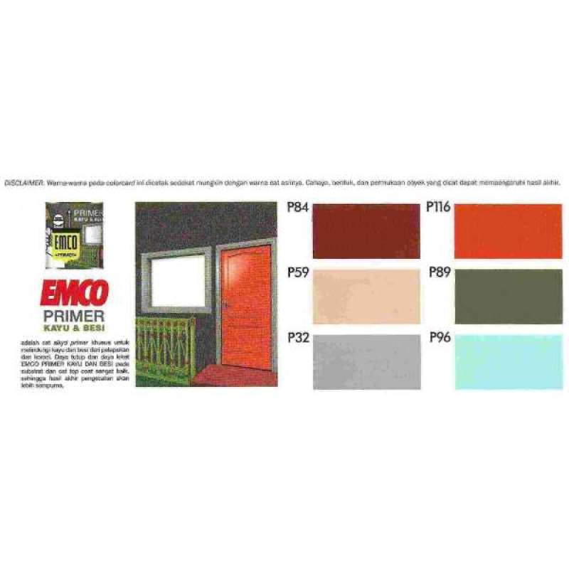Jual Primer Kayu & Besi Emco Pkb 1kg Cat Dasar Anti Karat - Makassar - P89 - Hijau Di Seller ...