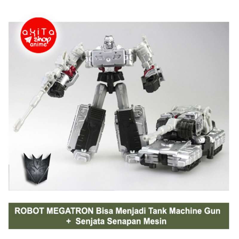 Jual Action Figur Robot Transformer Megatron Bisa Berubah Menjadi Tank ...