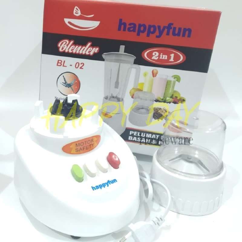 Jual BLENDER PLASTIK HAPPY FUN BL-02 di Seller HappyDay_Houseware ...