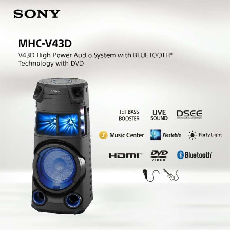 Jual Sony Mhc-v43d//m Sp6 Di Seller Sony Hav ( Home Audio Video ...