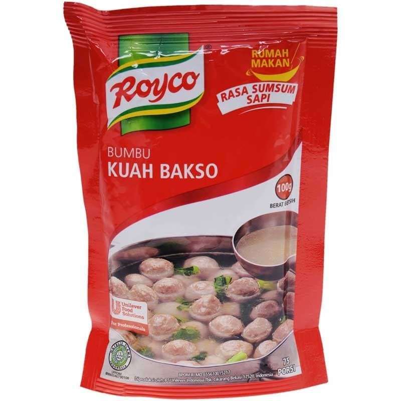 Jual Royco Bumbu Kuah Sop Bakso Sapi Instant 100g - Instant Beef Meat ...