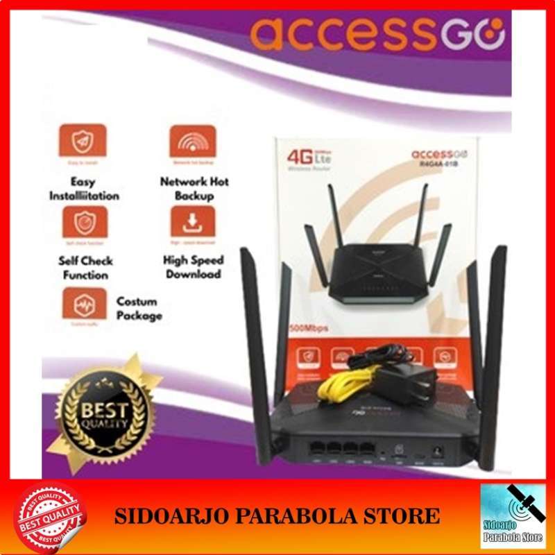 Jual Accessgo 4g Router Modem Wifi All Jaringan Operator Plus 4 Antena ...
