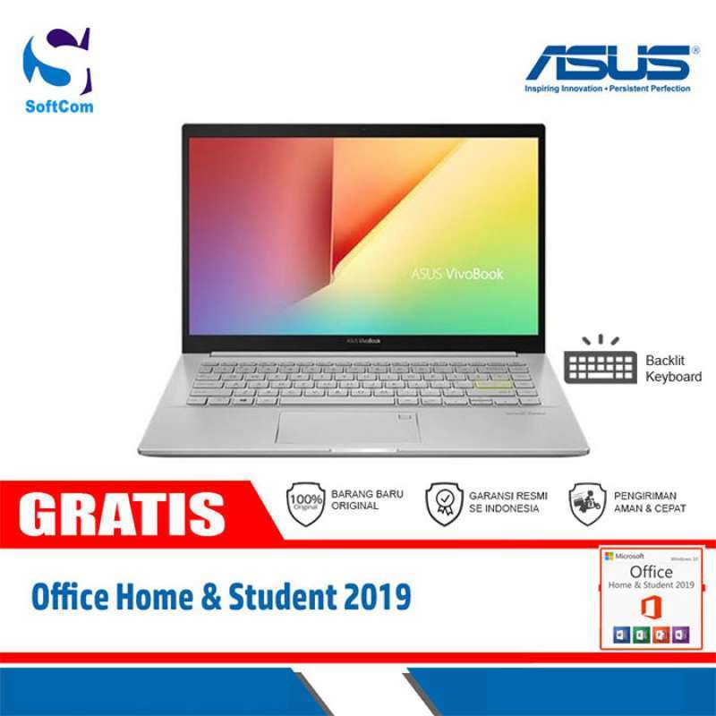 Jual Asus VivoBook K413JP-VIPS551 Notebook [Core i5-1035G1/8GB/512GB ...