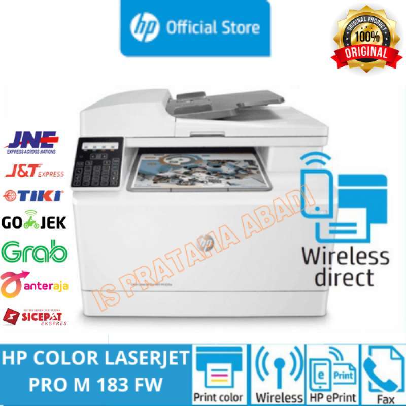 Jual Printer Hp Color Laserjet Pro Mfp M183fw Garansi Resmi Hp 1 Tahun ...