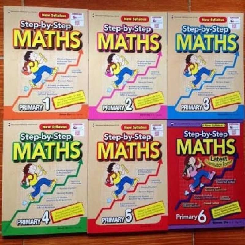 Jual Step By Step Maths Primary 1/primary 2/primary 3/primary 4/primary ...