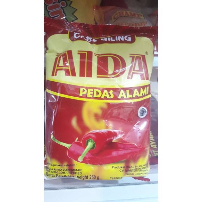 Jual Cabe Bubuk AIDA Bubuk Cabe Giling Bubuk Cabai AIDA 250gr di Seller ... Jual Cabe Bubuk AIDA Bubuk Cabe Giling Bubuk Cabai AIDA 250gr di Seller ...
