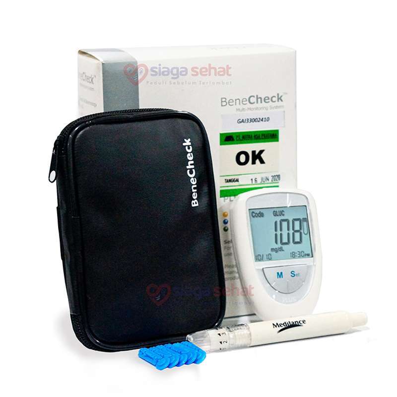 Alat Cek Darah 3 In 1 Benecheck Lengkap Harga Terbaru Februari 2024 ...