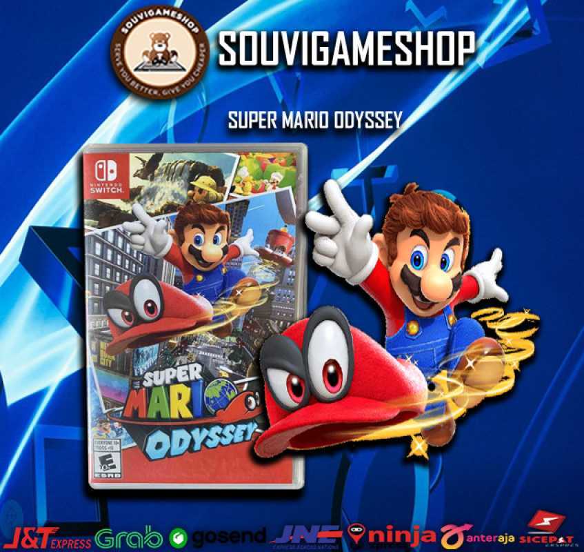 Jual Nintendo Switch Super Mario Odyssey DVD US TANPA LOGO di Seller ...