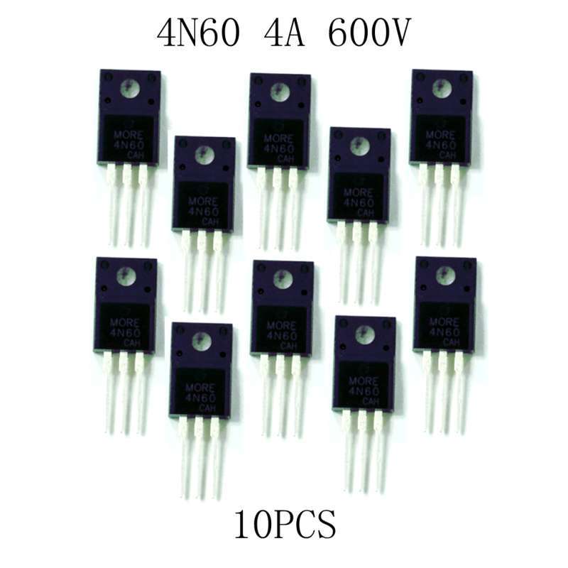Jual 10x 4n60 N-channel Mosfet,4a,600v,to-220f For Switching Power ...
