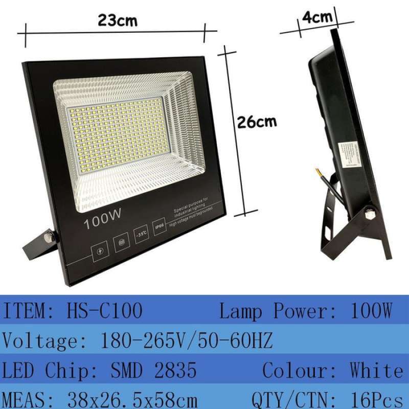 Lampu Sorot LED 100 Watt 💡 - Harga Terbaru Desember 2024