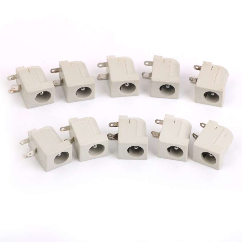 Promo 10pcs 5.5 x 2.1mm DC Power Supply Socket Female Jack Plug Port ...