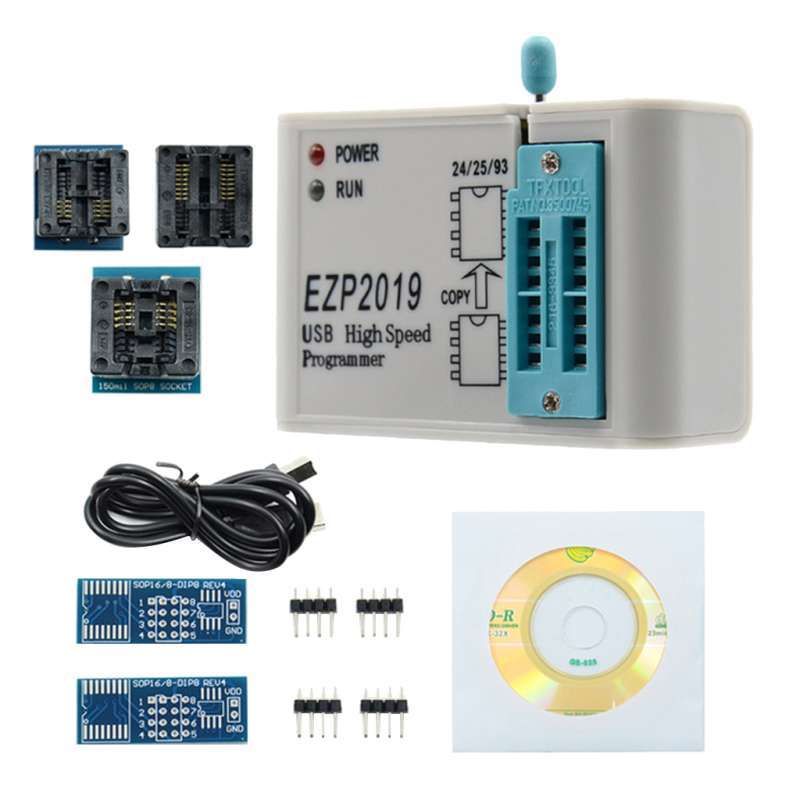 Jual Usb High Speed Spi Programmer Ezp2019 Support 24 25 26 93 Eeprom ...