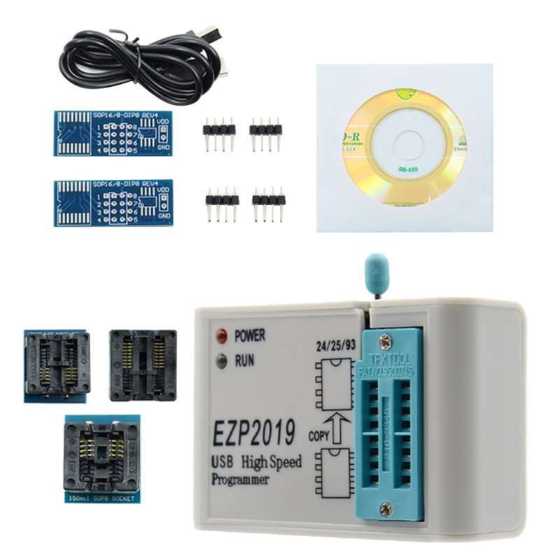 Jual Usb High Speed Spi Programmer Ezp2019 Support 24 25 26 93 Eeprom ...