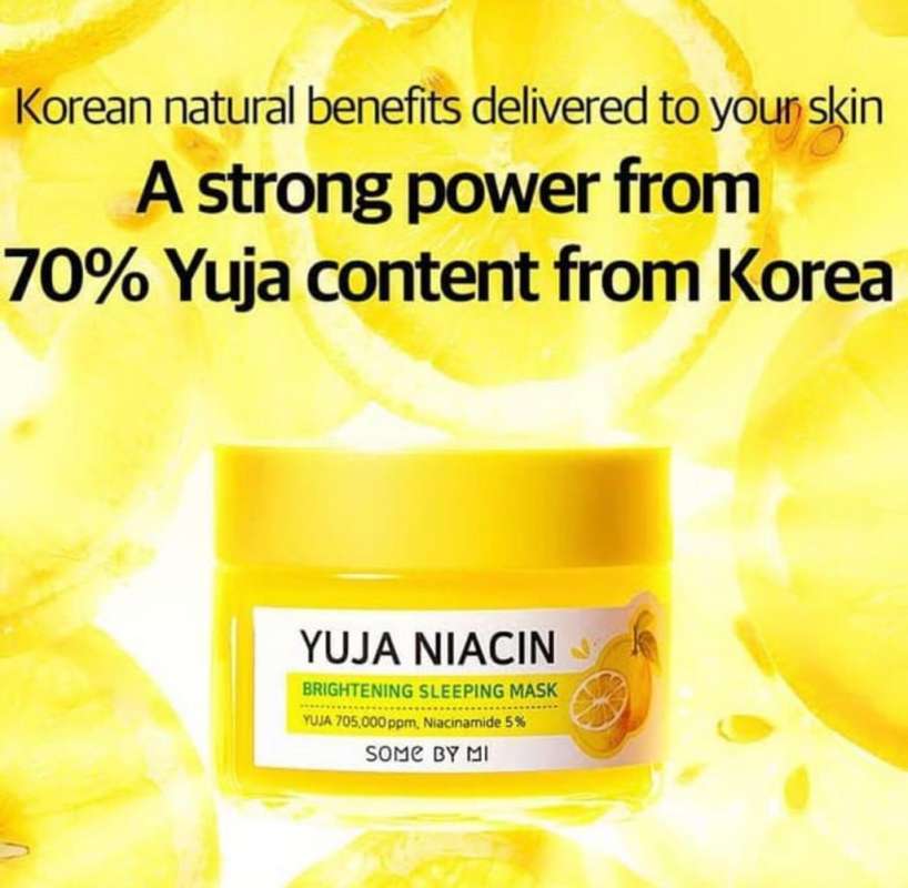Jual SOMEBYMI Yuja Niacin Brightening Sleeping Mask 60g PROMO di Seller ...