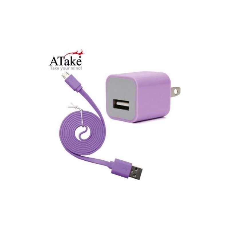 Jual [ATake] AC power supply to USB adapter + Micro 5Pin transmission ...