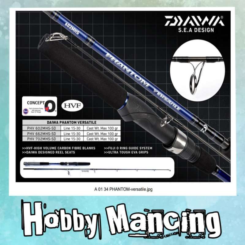 Jual Rod Daiwa Phantom Versatile | Rod Spinning | Dasaran | Casting di Seller Toko Hobby 92 ...