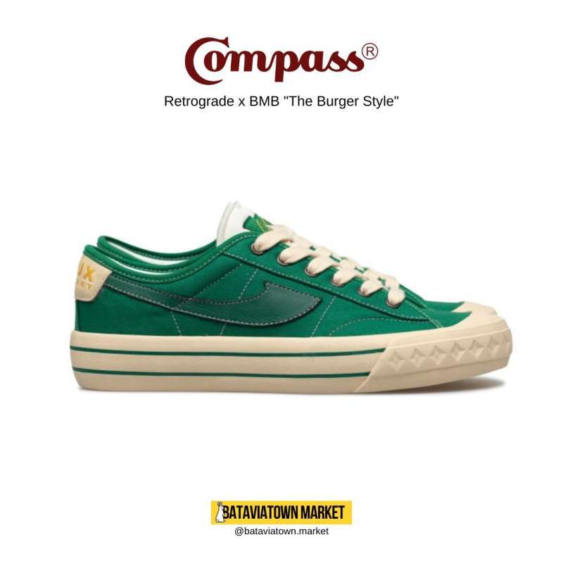 Jual [limited Edition] Sepatu Compass Retrograde X Bmb The Burger Style ...