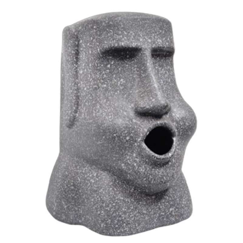 Jual Easter Island stone portrait perspective tissue storage box MOAI ...