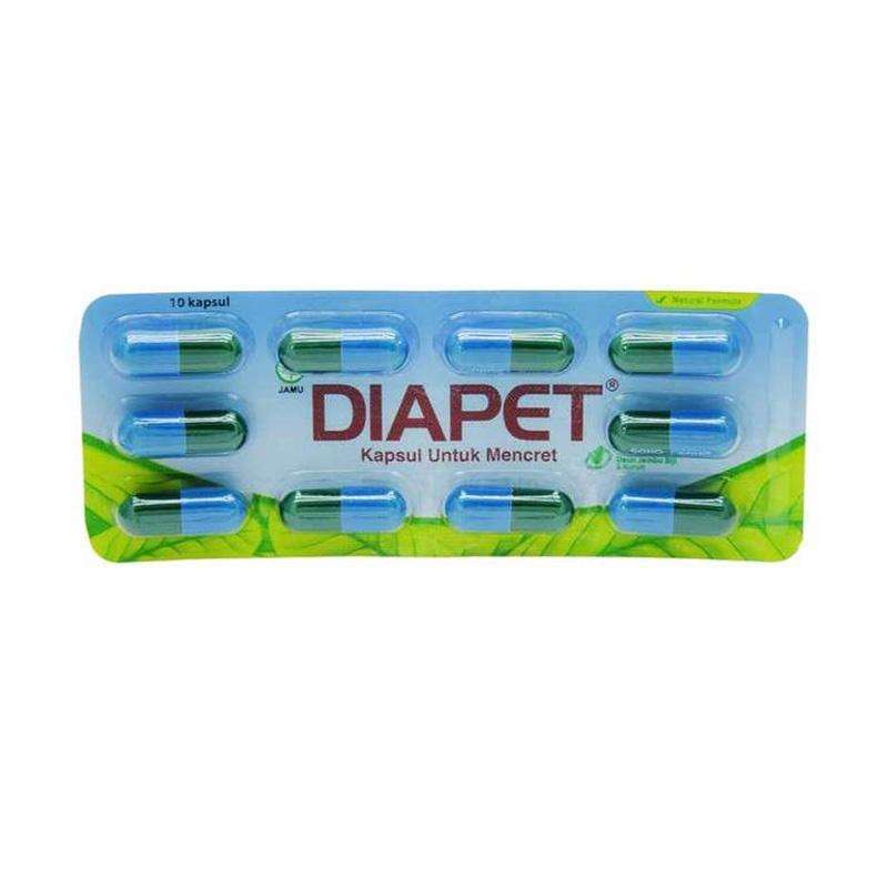 Jual Diapet Kapsul Obat Diare [1 Strip/ 10 Kapsul] di Seller CV PUMUNU ...